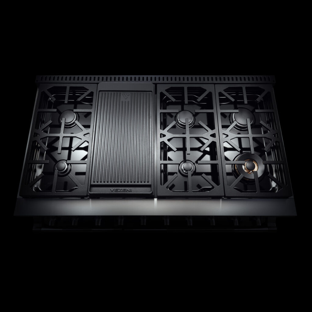 VEZENI 48″ Dual Fuel Range | Innovation Meets Style